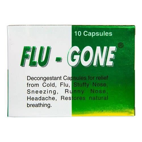 Flugone capsules 10's - HEMLOCK PHARMACY