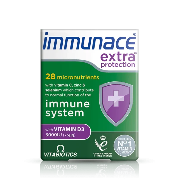 Vitabiotics Immunace Extra Tablets 30's - HEMLOCK PHARMACY