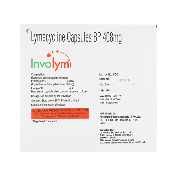 Involym 408mg Capsules 10's - HEMLOCK PHARMACY