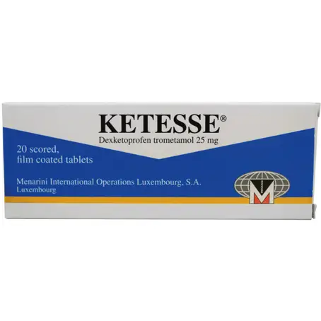 Ketesse 25 mg Tablets 20's - HEMLOCK PHARMACY