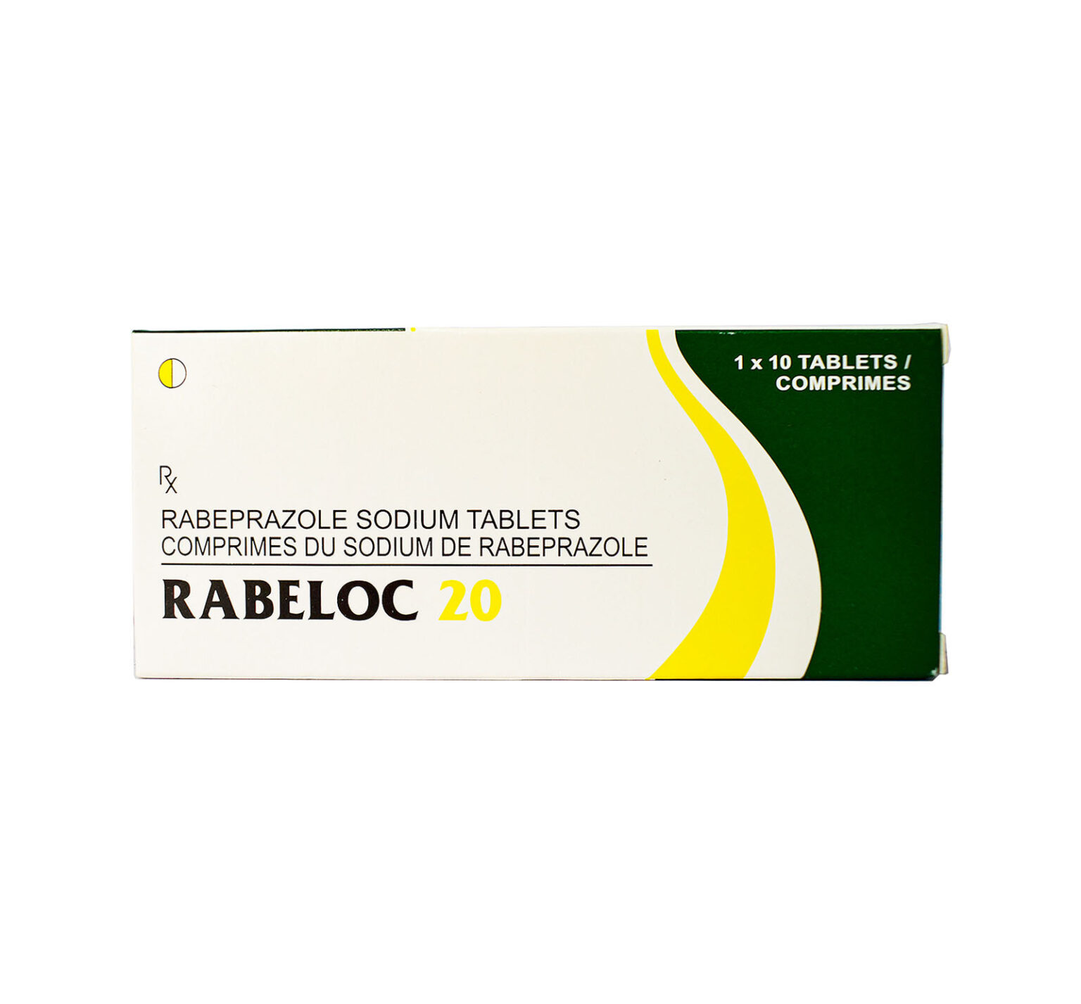 Rabeloc 20 mg Tablets 10's - HEMLOCK PHARMACY