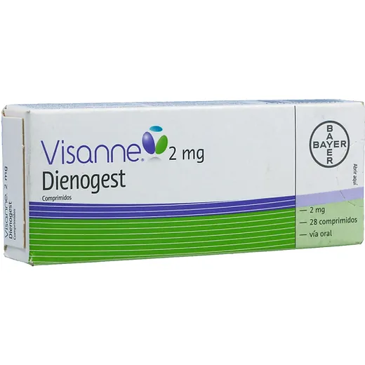 Visanne 2mg Tablets 28's - HEMLOCK PHARMACY